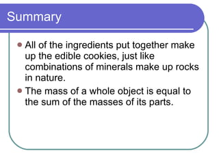 Edible Rocks | PPT