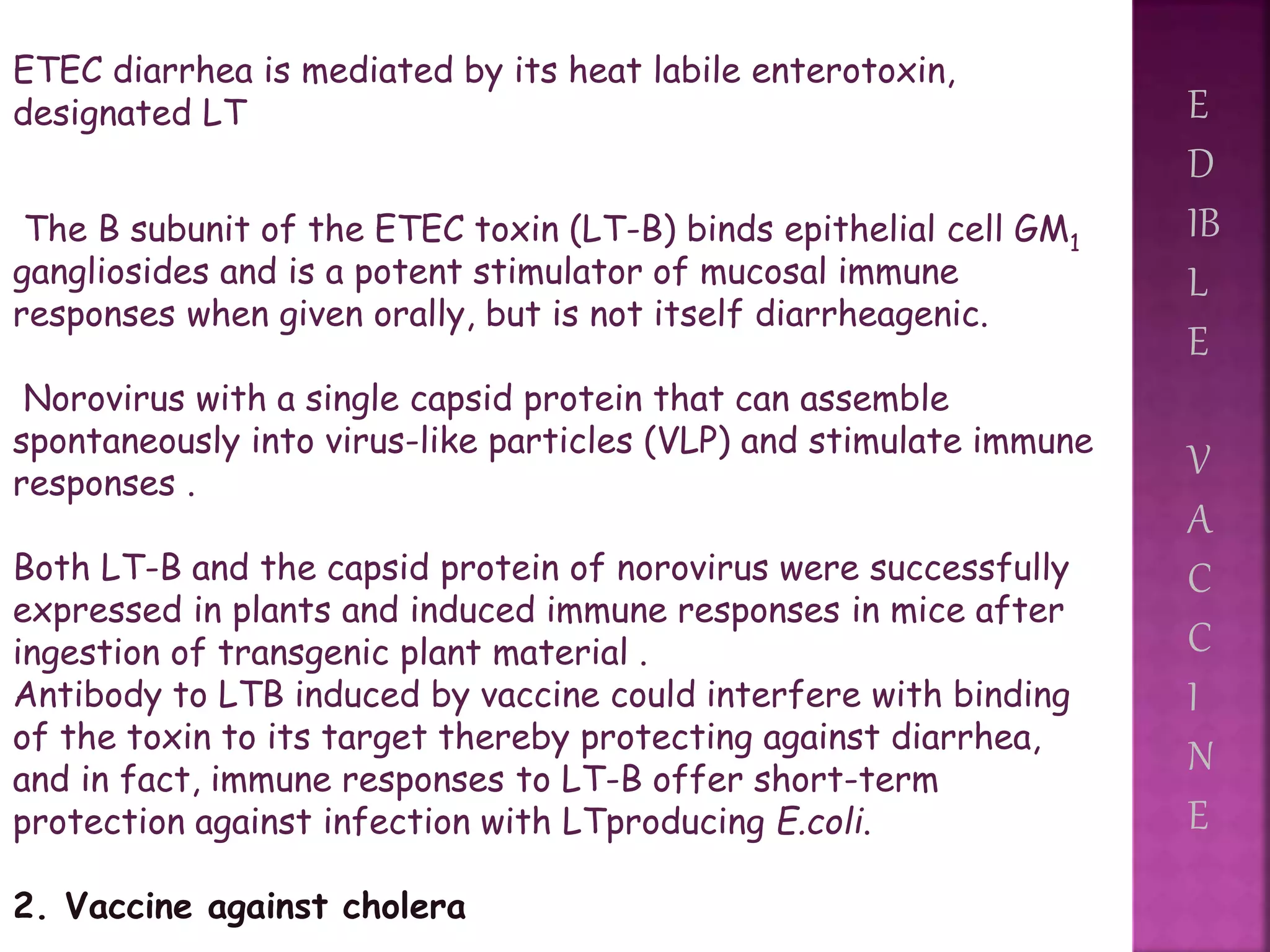 Edible vaccine | PPT