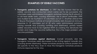 Unit 3-pharmacognosy & Phytochemistry-l Edible VACCINE .pptx