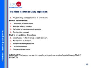 EDIBON 3D Physics System - EFAC | PPSX