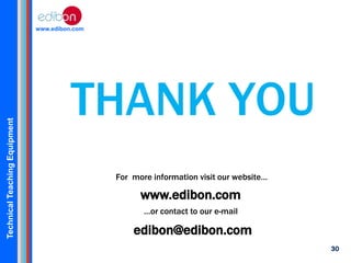 EDIBON 3D Physics System - EFAC | PPT