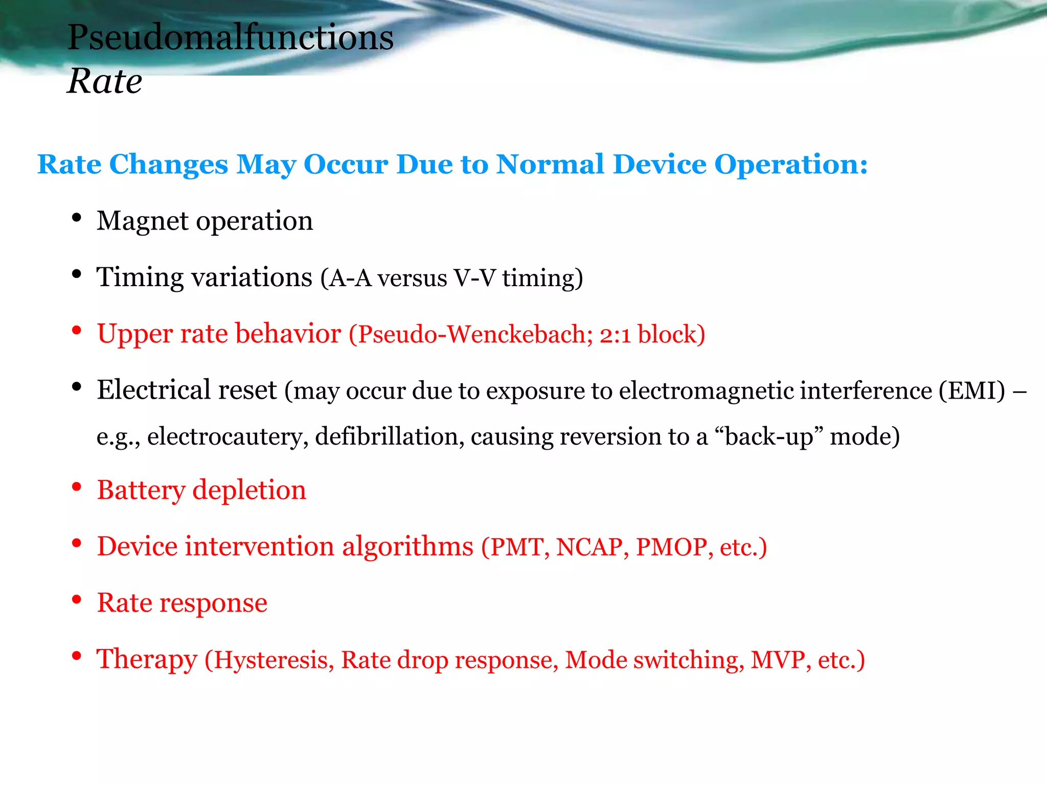 Emergency Department ICD and pacemaker issues | PPTX