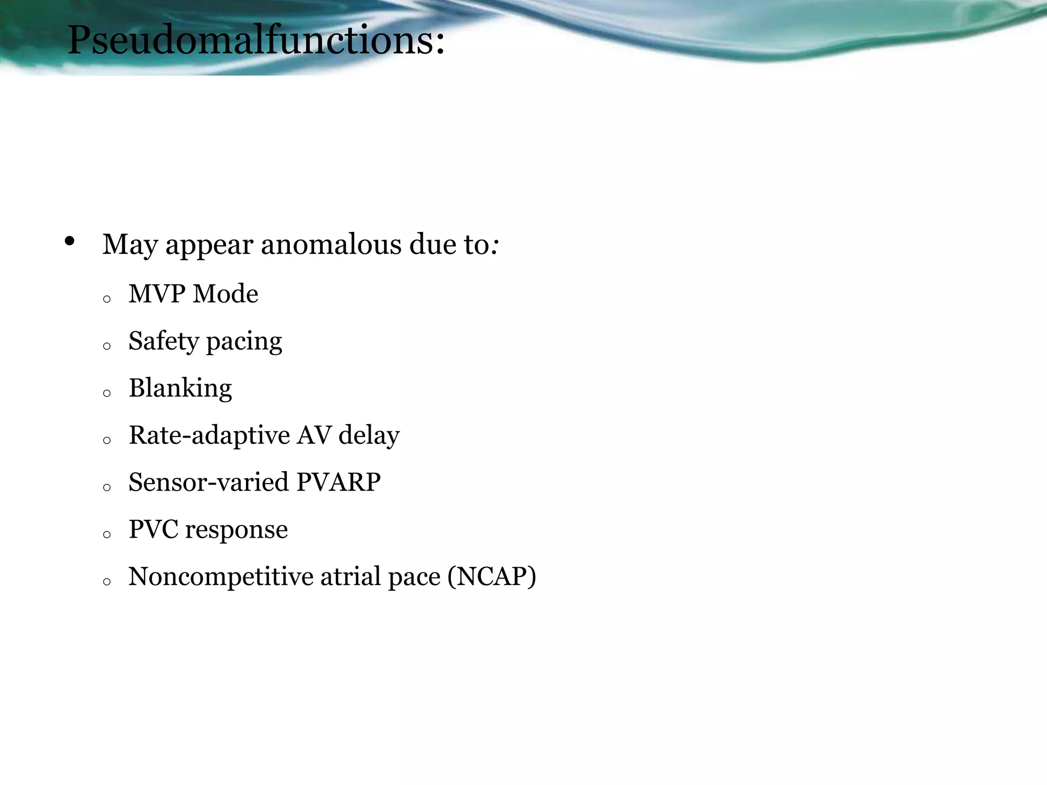 Emergency Department ICD and pacemaker issues | PPTX