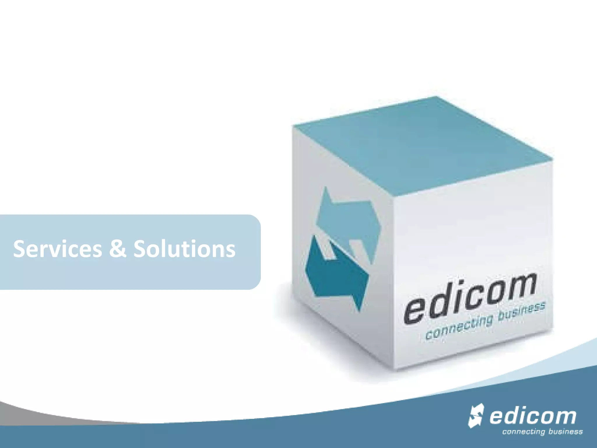 Commercial Edicom - Factuurcongres 2011 | PPT | Technology & Computing