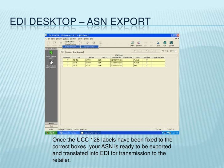 EDI Desktop - ASNs made Easy