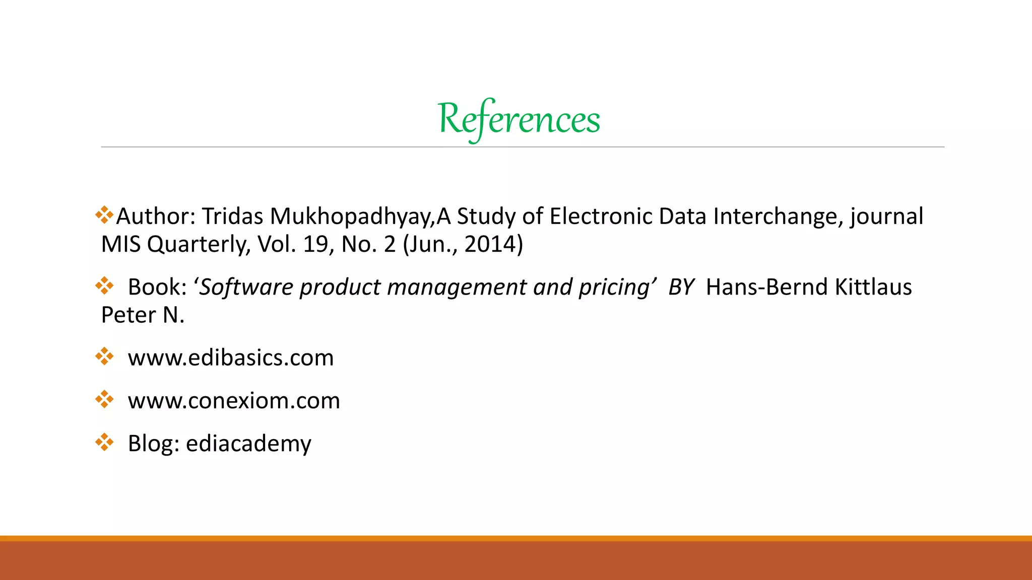 Edi (electronic data interchange)retail marketing | PPT