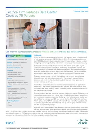 EDIF-Cisco/EMC2 | PDF