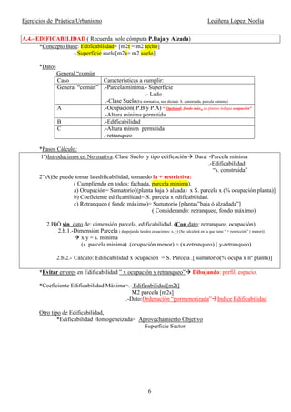 Edificabilidad etc | PDF