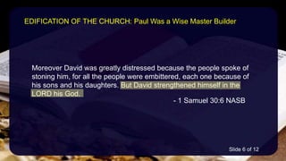 Edification of the Church II | PPT