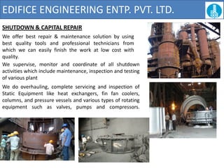 Edifice engineering enterprise pvt. ltd. presentation | PDF