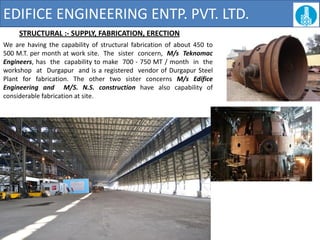 Edifice engineering enterprise pvt. ltd. presentation | PDF