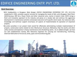 Edifice engineering enterprise pvt. ltd. presentation | PDF