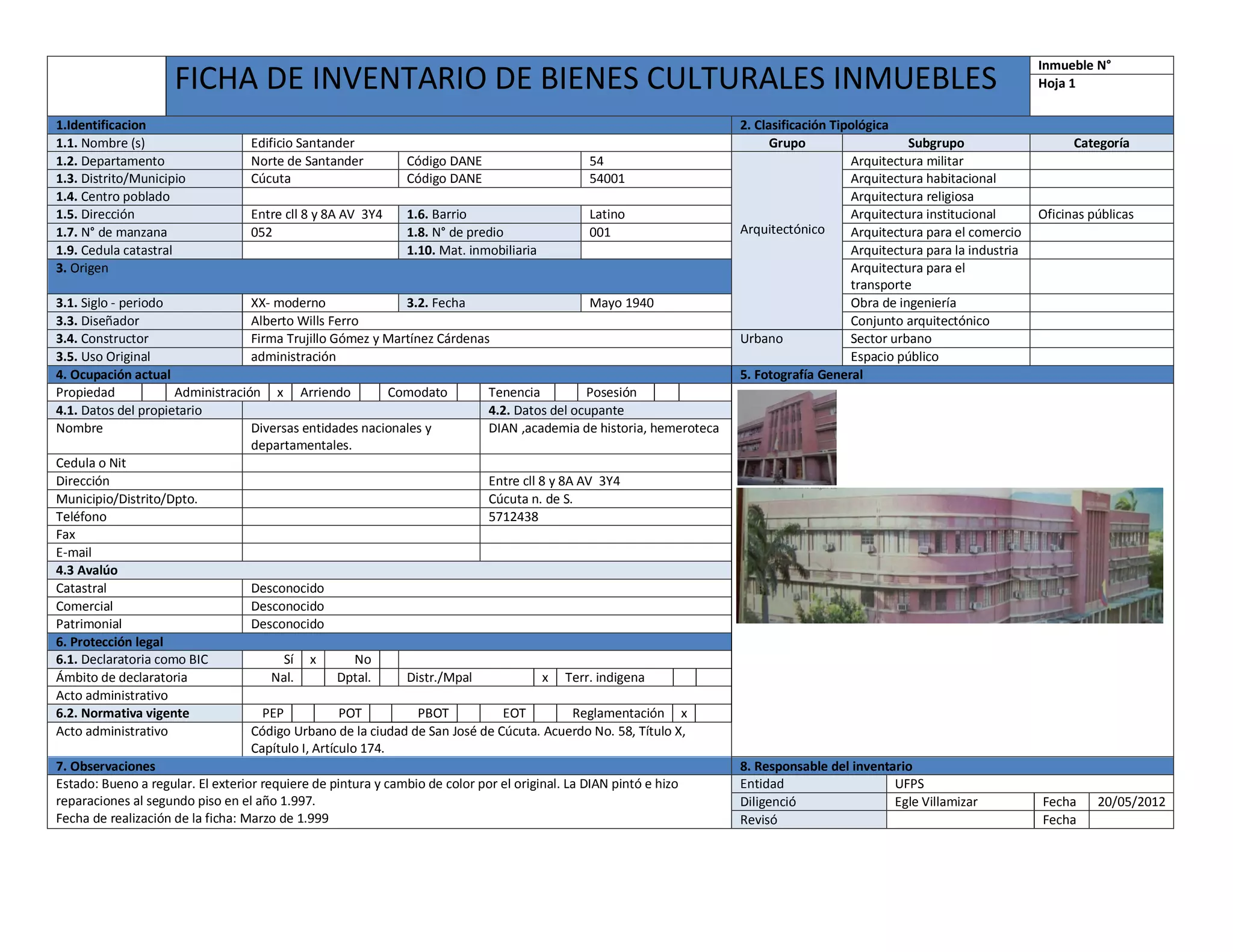 Edificio santander | PDF