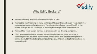 Edify brokers ppt july - 2020 | PDF