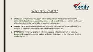 Edify brokers ppt july - 2020 | PDF
