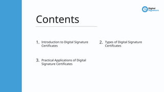 Understanding Digital Signature Certificates A Comprehensive Guide | PPT