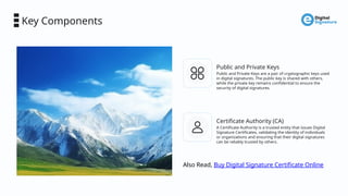 Understanding Digital Signature Certificates A Comprehensive Guide | PPT