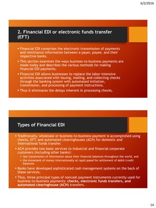 Electronic Data Interchange (EDI) | E-Commerce | PDF