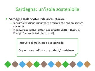 Sardegna, un'isola sostenibile - Marina Masala | PDF | Business ...