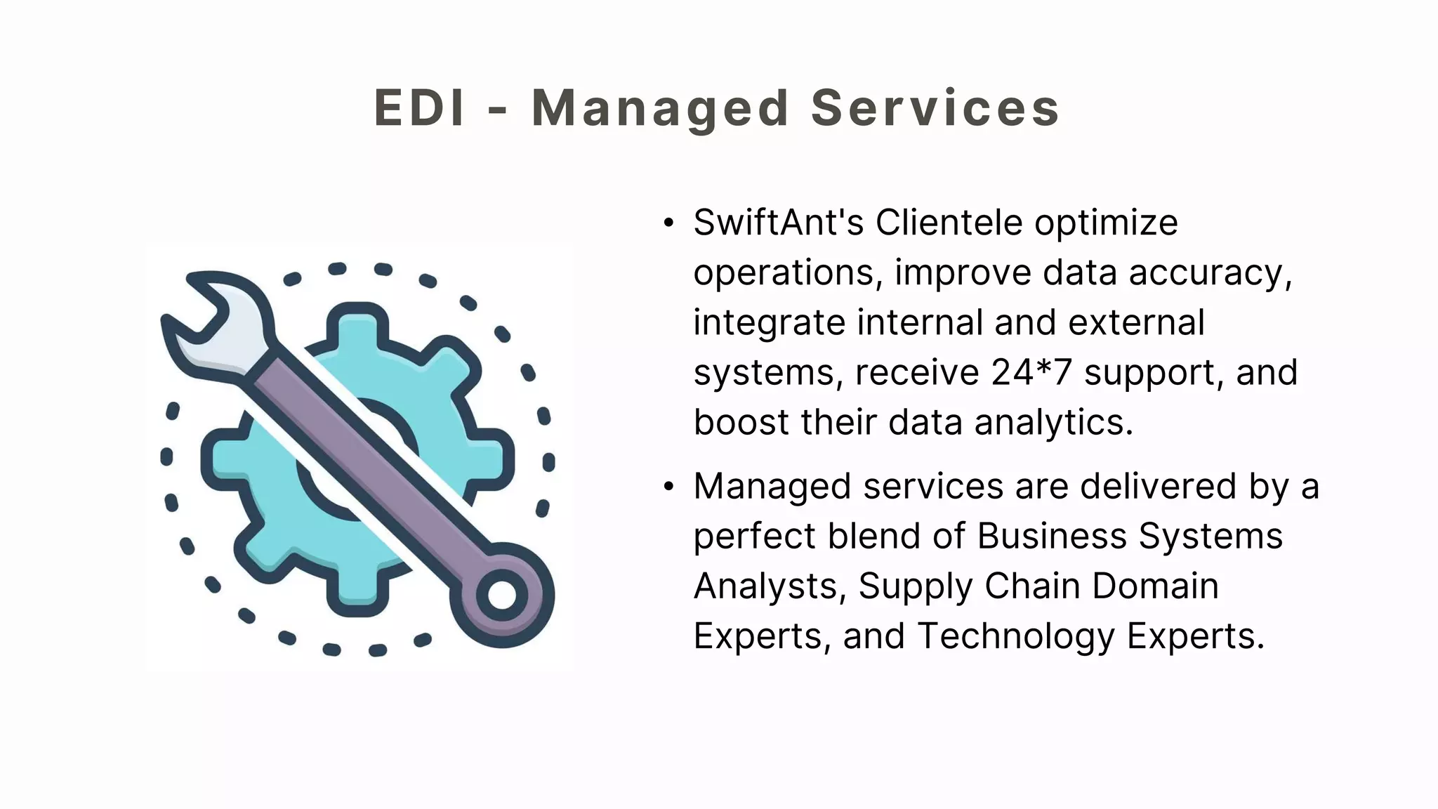EDI Managed Services Website Presentation | PPT