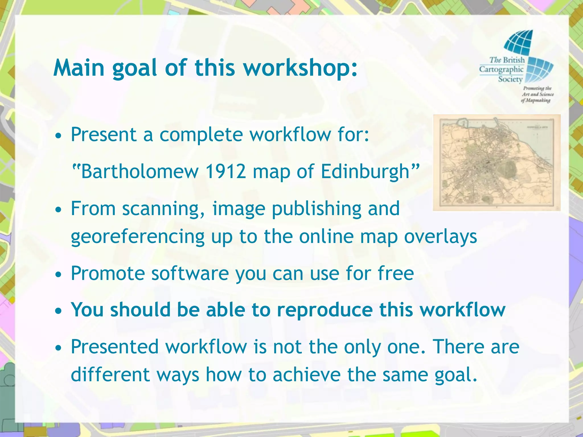 From paper to screen: Putting maps on the web | PDF