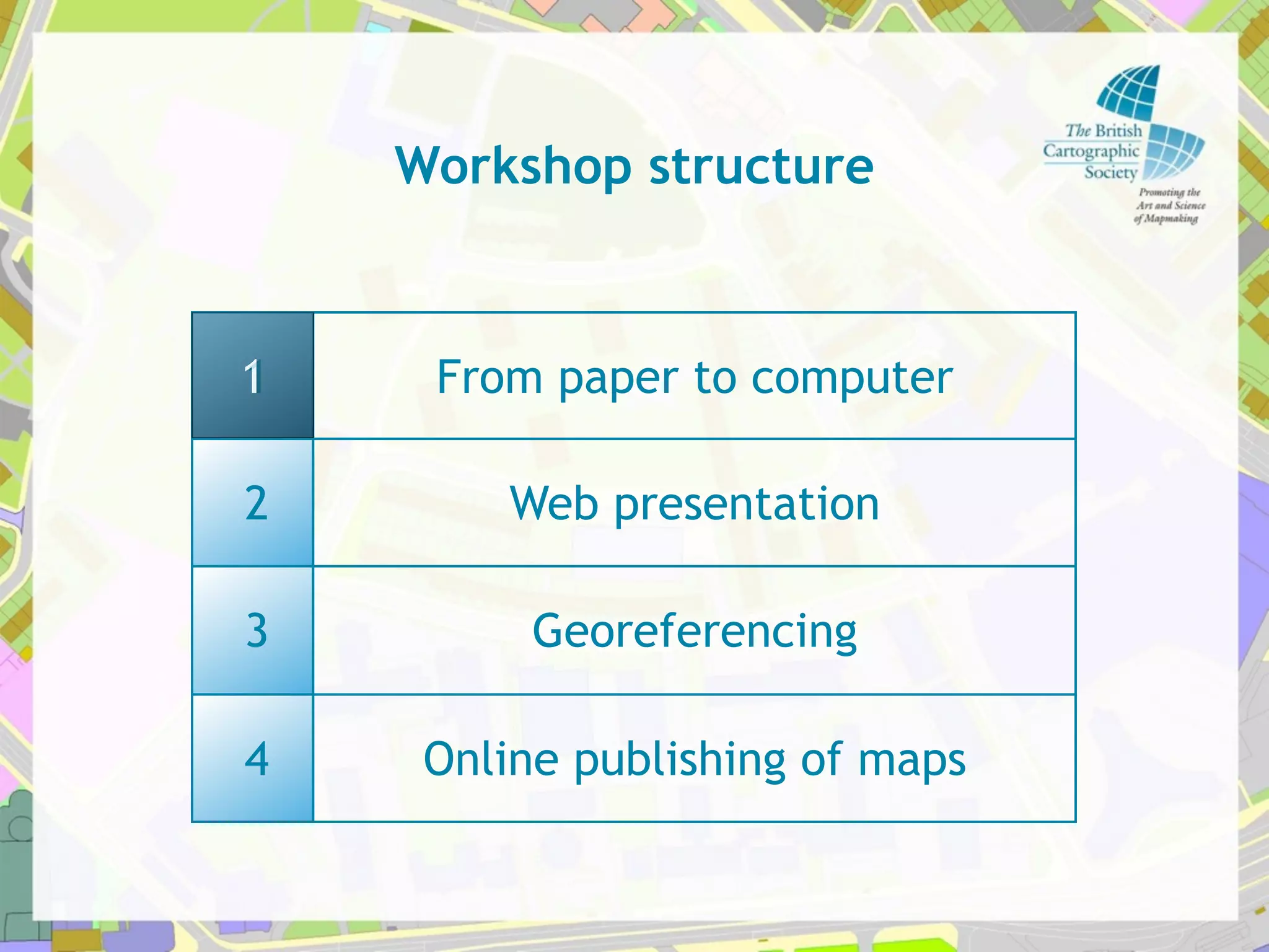 From paper to screen: Putting maps on the web | PDF