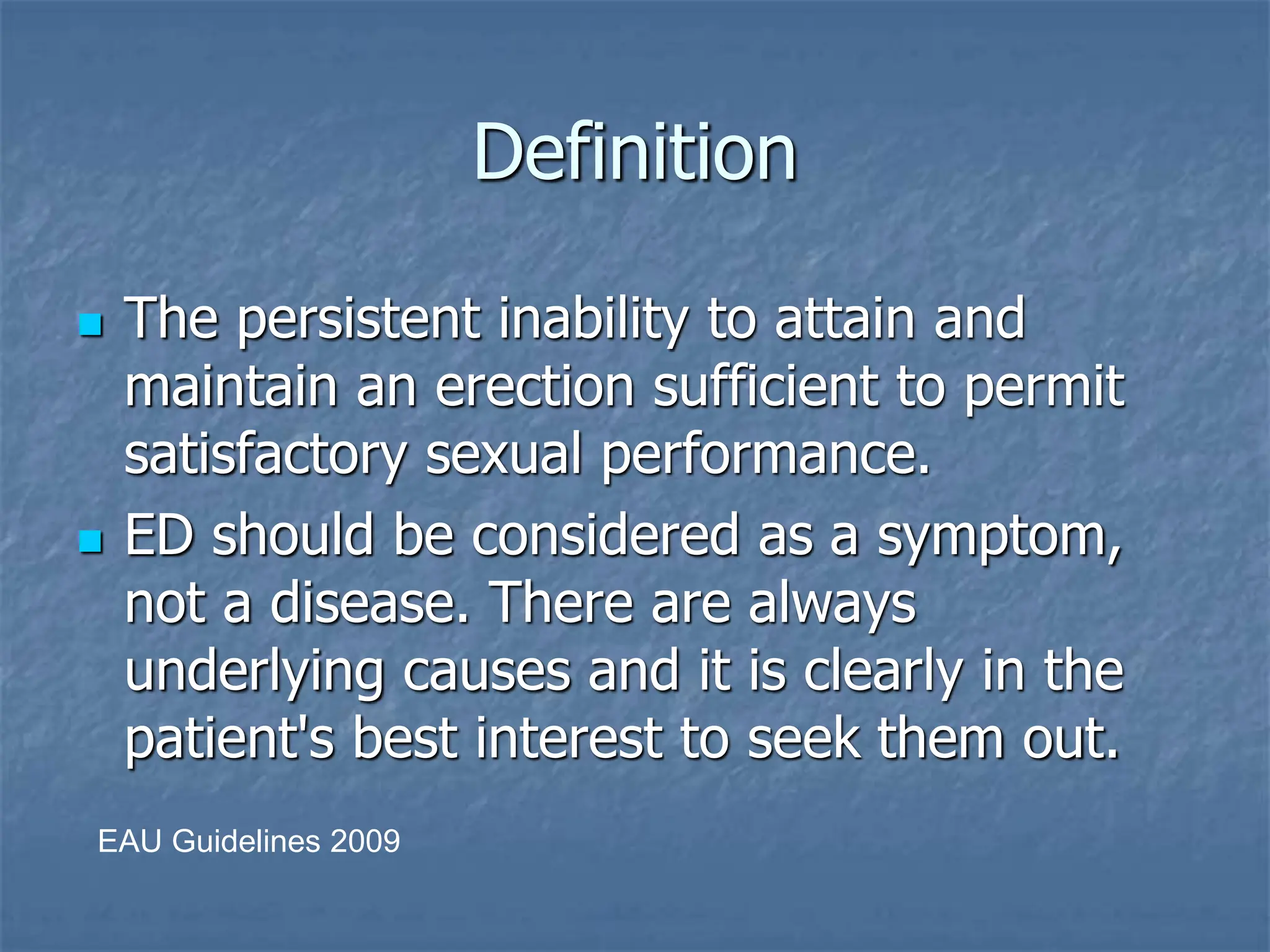 erectile dysfunction in diabetic patients.pptx | Sexual Conditions ...