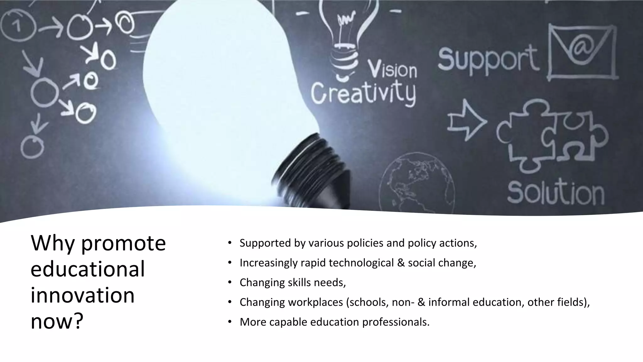 Educational innovation at the School of Education | PPT