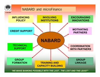 NABARD and microFinance | PDF