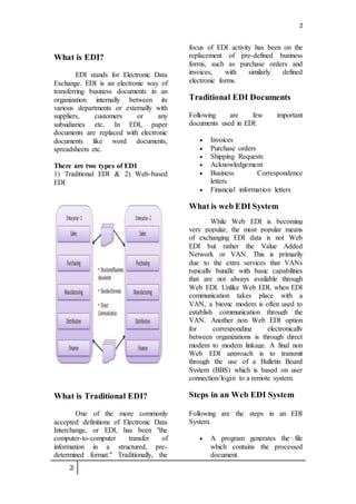 Research paper on EDI | PDF