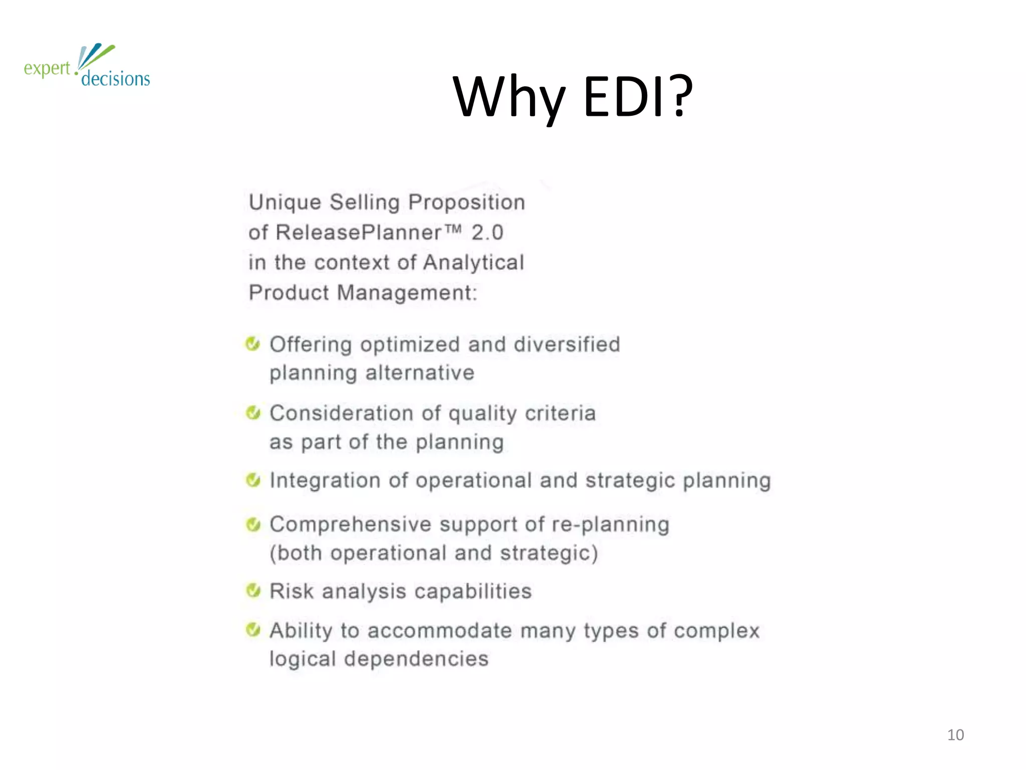 Edi road mapping for innovations | PPT