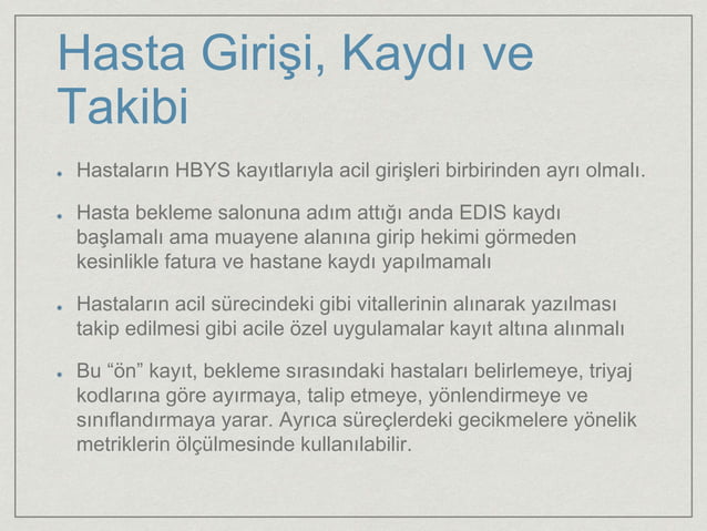 Emergency Department Information Systems (EDIS) | PPTX