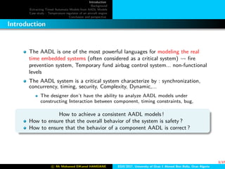 Using MDA With Model Checking to Ensure the Development of Consistent AADL Models | PDF