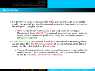 Using MDA With Model Checking to Ensure the Development of Consistent AADL Models | PDF