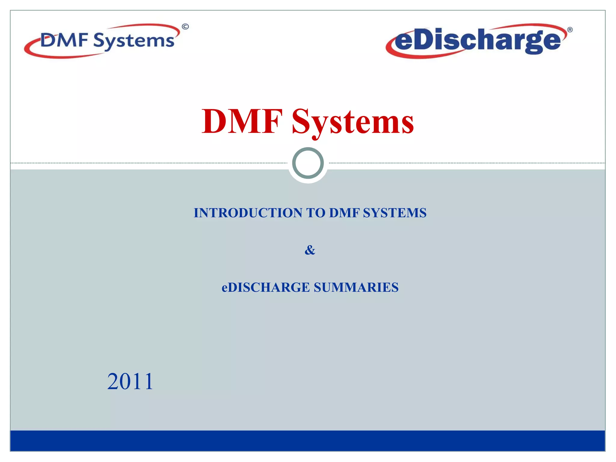 eDischarge...Communicating the Patient Journey | PPT