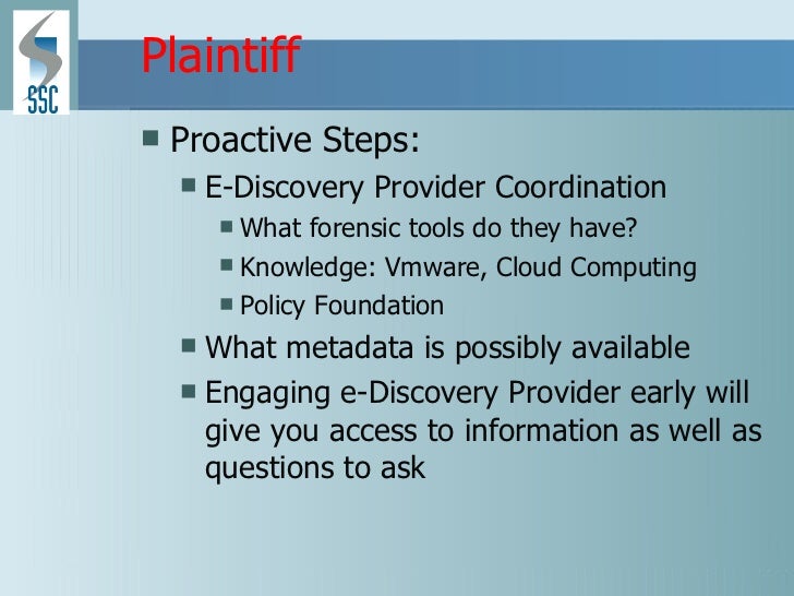 E Discovery Cloud