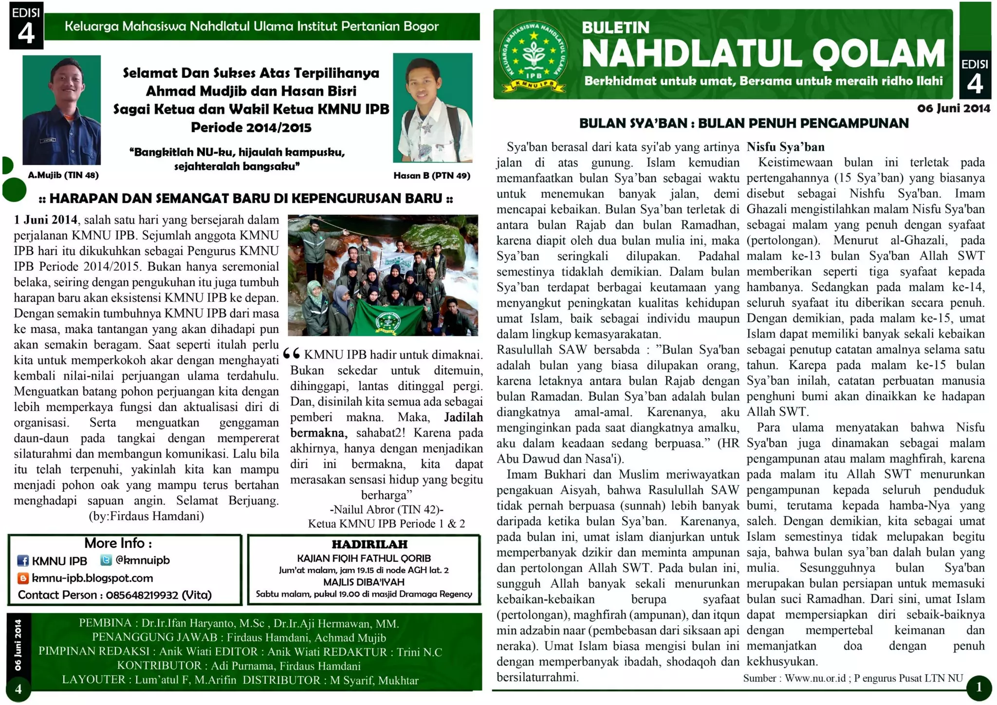 Buletin Nahdlatul Qolam Edisi 4 | PDF