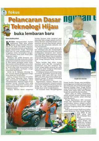 Kelebihan teknologi hijau | PDF