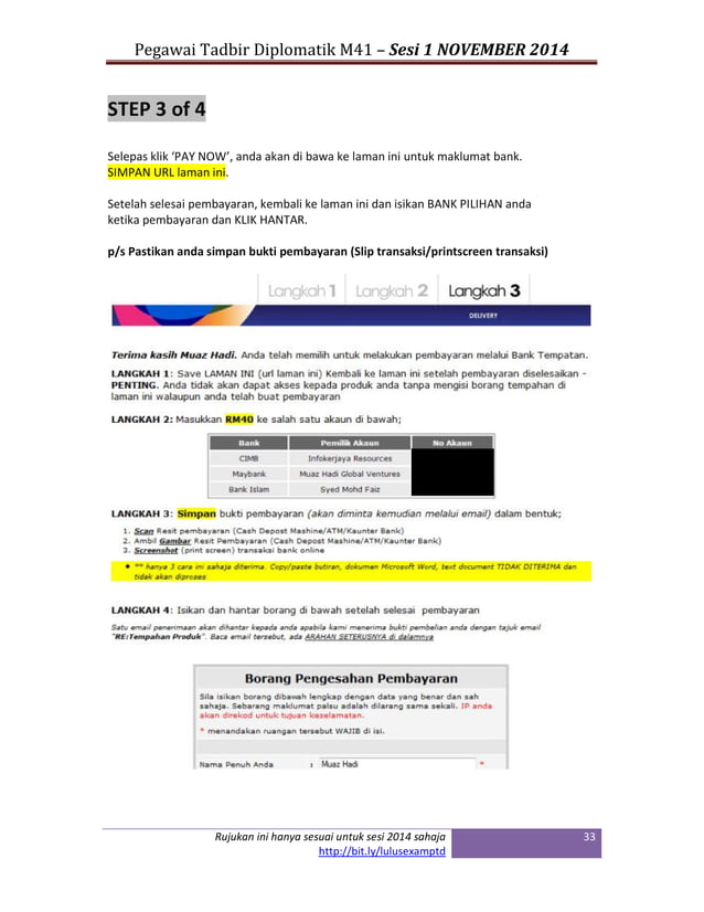 Contoh Soalan & Panduan Lulus Peperiksaan Exam PTD 2014 | PDF