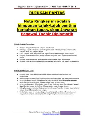 Contoh Soalan & Panduan Lulus Peperiksaan Exam PTD 2014 | PDF