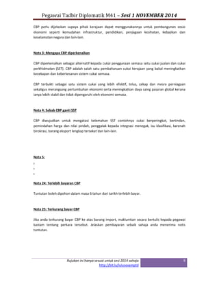 Contoh Soalan & Panduan Lulus Peperiksaan Exam PTD 2014 | PDF