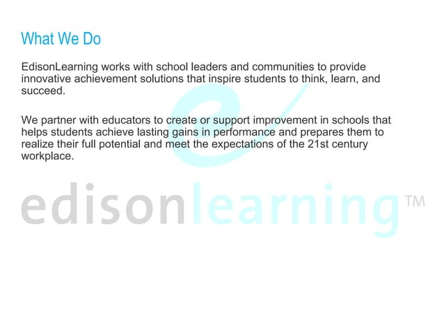 Edison learning school_designs | PPT