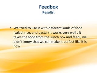 Food Packaging , Feedbox , IDM10 | PPTX | Grocery Shopping | Shopping