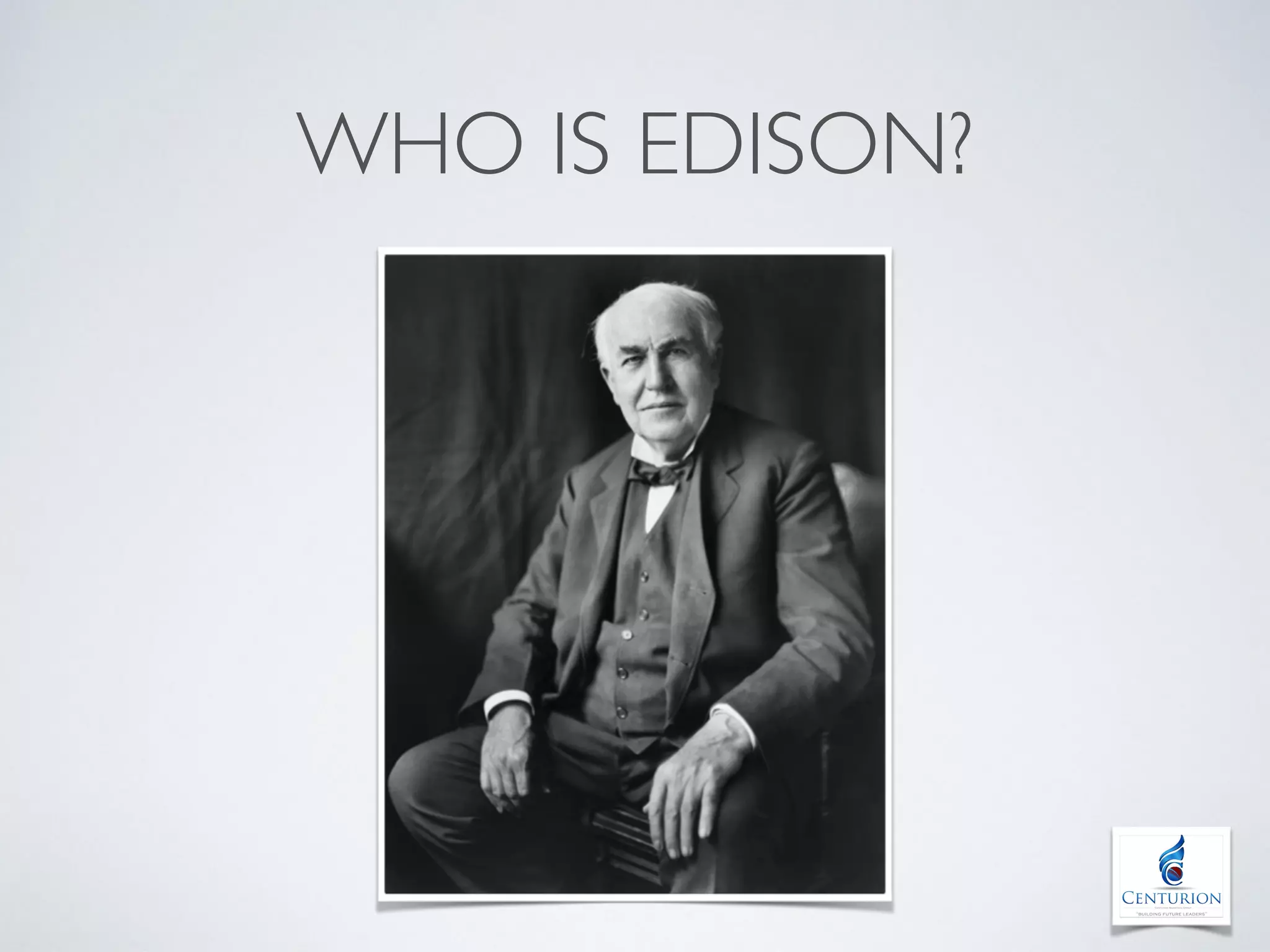 Edison & sales | PPT