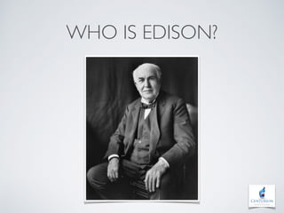 Edison & sales | PPT