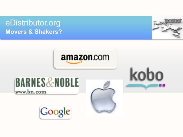 Digital Distribution With eDistributor | PPTX | Tablets and E-readers ...