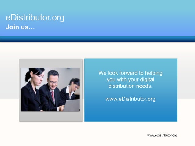 Digital Distribution With eDistributor | PPTX | Tablets and E-readers ...