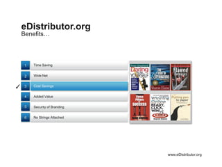 Digital Distribution With eDistributor | PPTX | Tablets and E-readers ...
