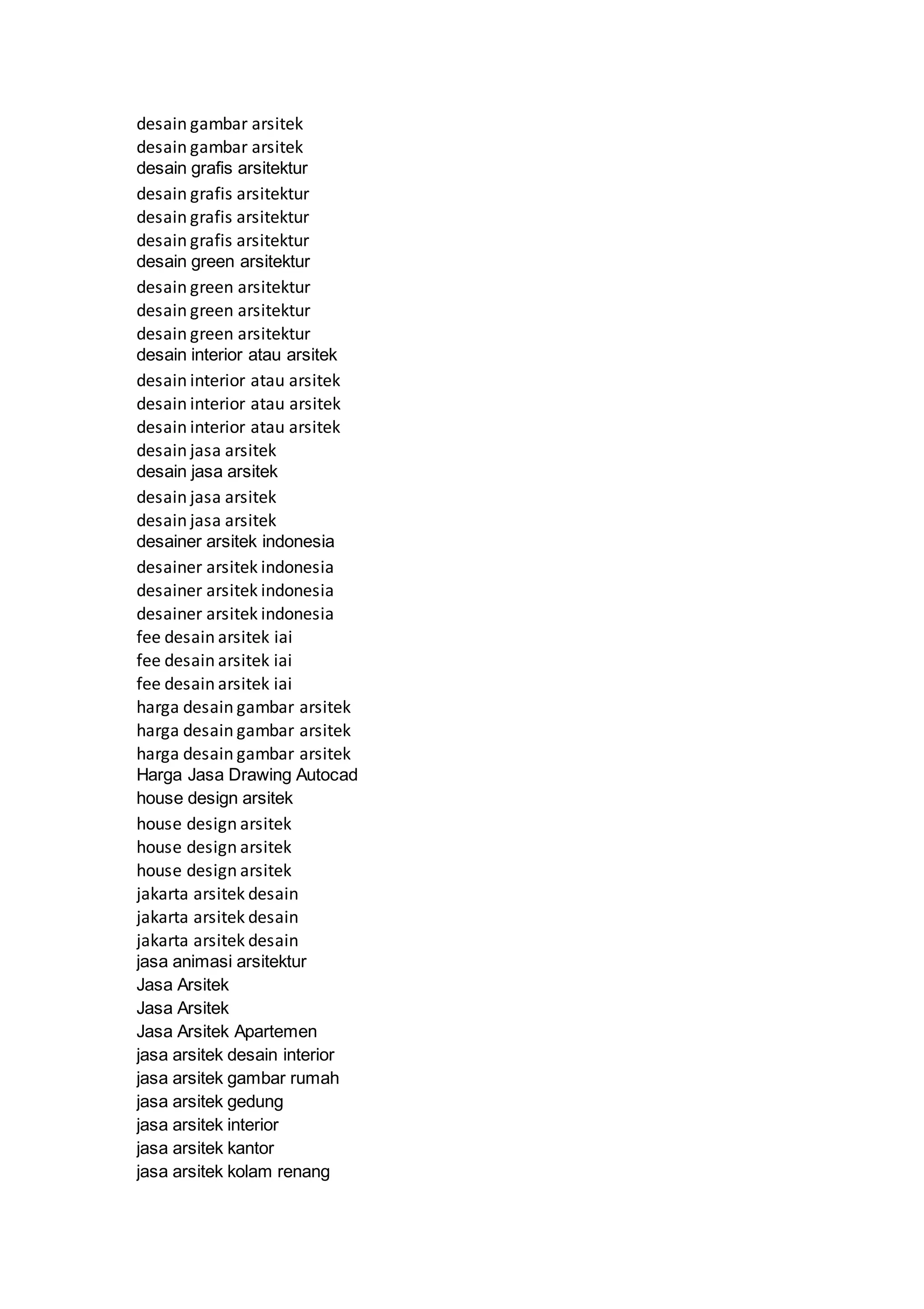 Jasa Arsitek | Gambar Bangunan | Desain Interior | Architectural Design ...