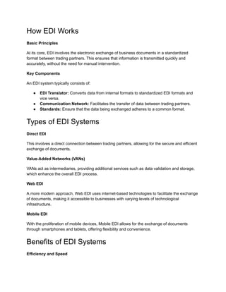 EDI Systems Guide Modern EDI and Costco EDI: Step-by-Step | PDF